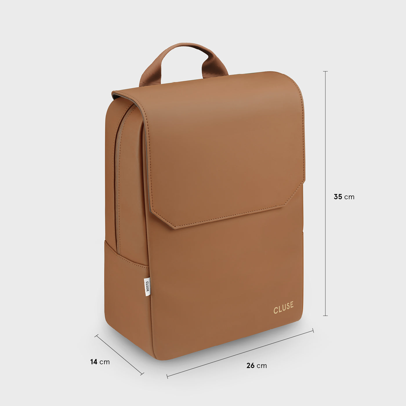 CLUSE Nuitée Backpack CX03607 Camel - Official CLUSE Store