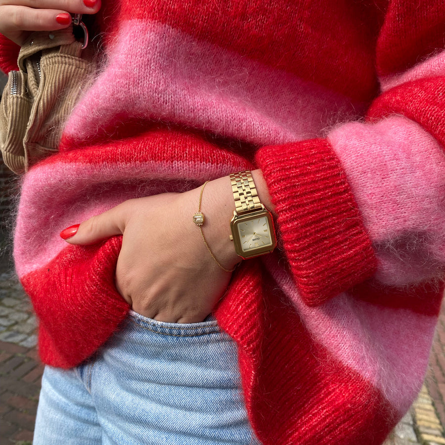 CLUSE Gracieuse Petite Watch CW11802 Gold, Square - Official CLUSE Store