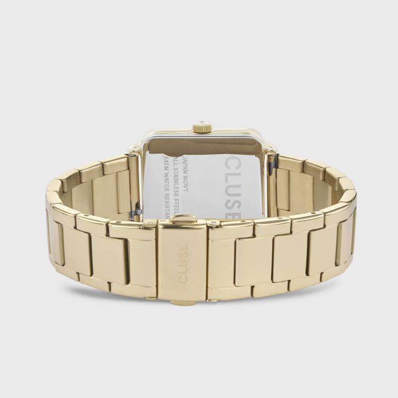 CLUSE La Tétragone Watch CL60026S Gold/Mother of Pearl, Square ...